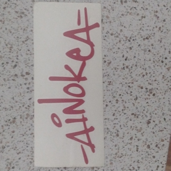 Ainokea | Other | Ainokea Sticker Peel Away Sticker Red About 78 Long ...